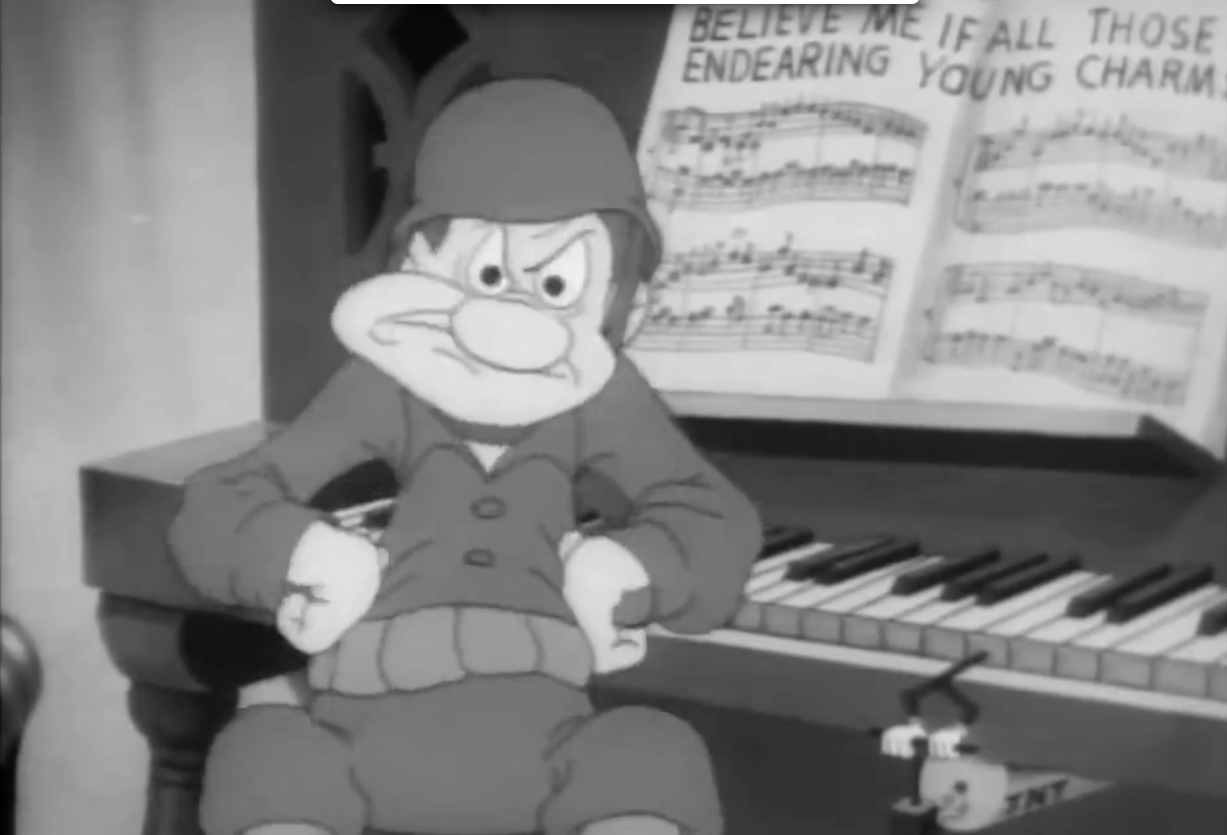 Video: World War II-Era Cartoon Private Snafu Outwits Booby Traps