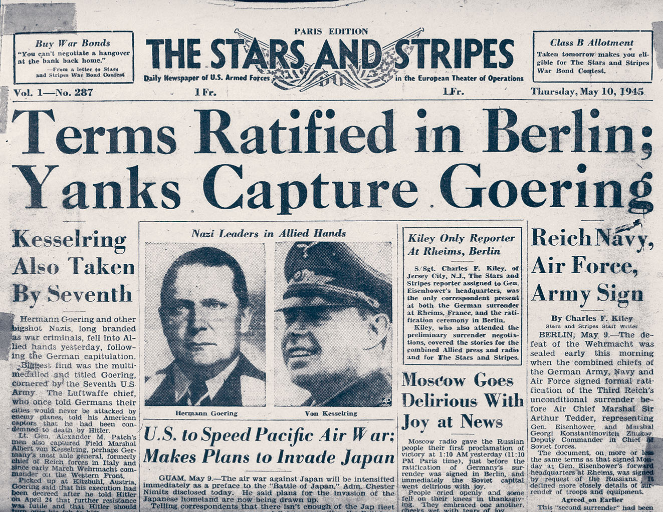 Reporting Germany’s Surrender Made One Journalist’s Career — And Ruined ...