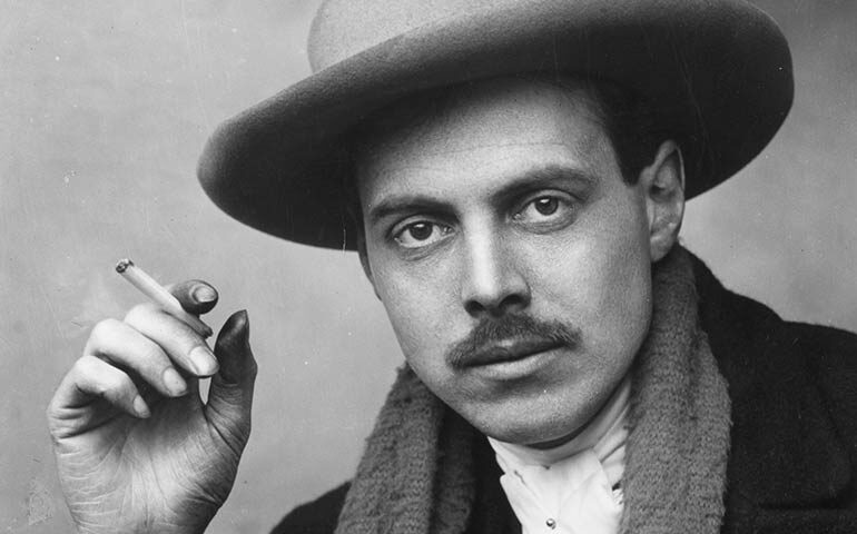 Artists | Percy Wyndham Lewis: "A Battery Shelled"