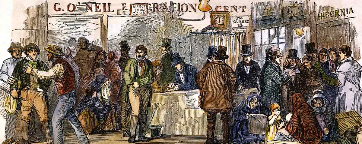 Interview with Damian Shiels: Irish Emigrants