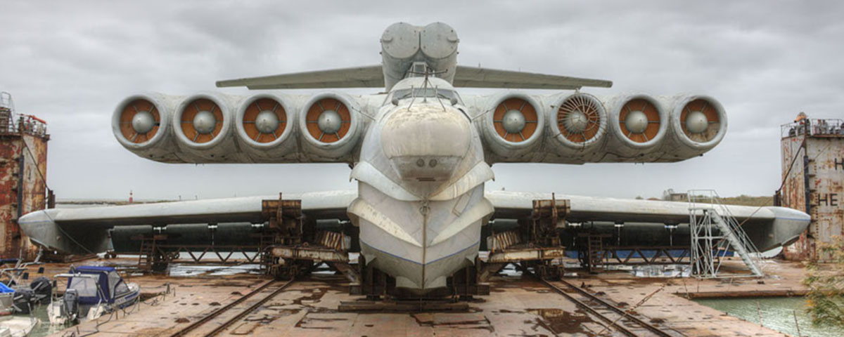 "Ekranoplan," the Soviet Union's Flying Ships
