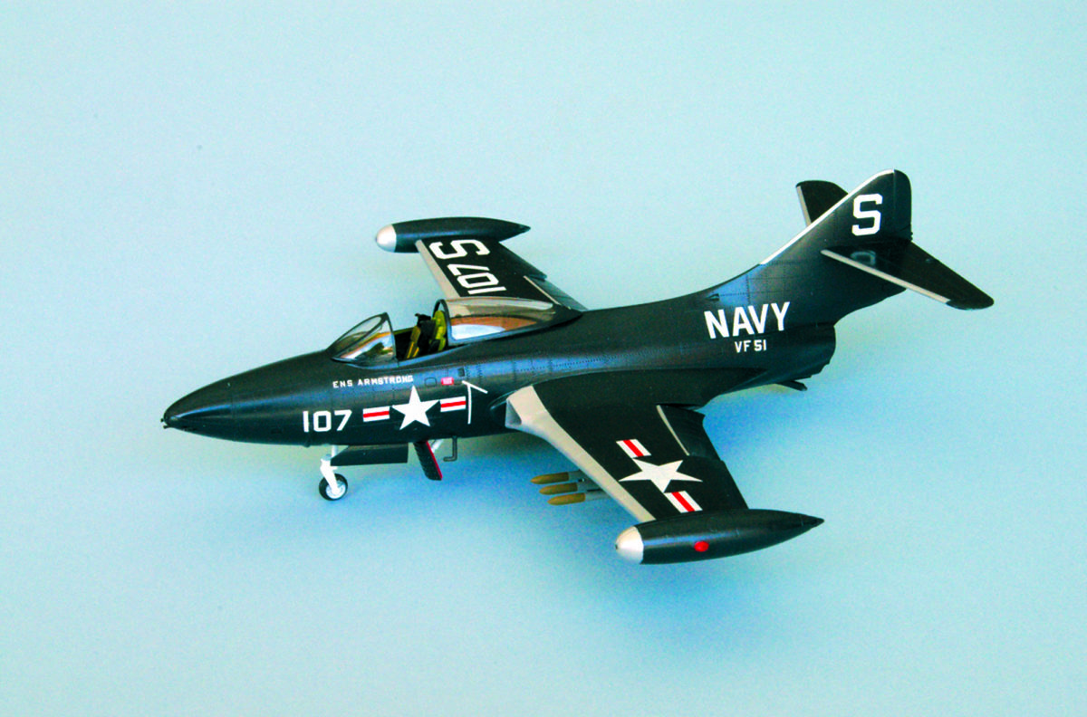 Building Neil Armstrong’s Korean War Cat: the F9F-2 Panther