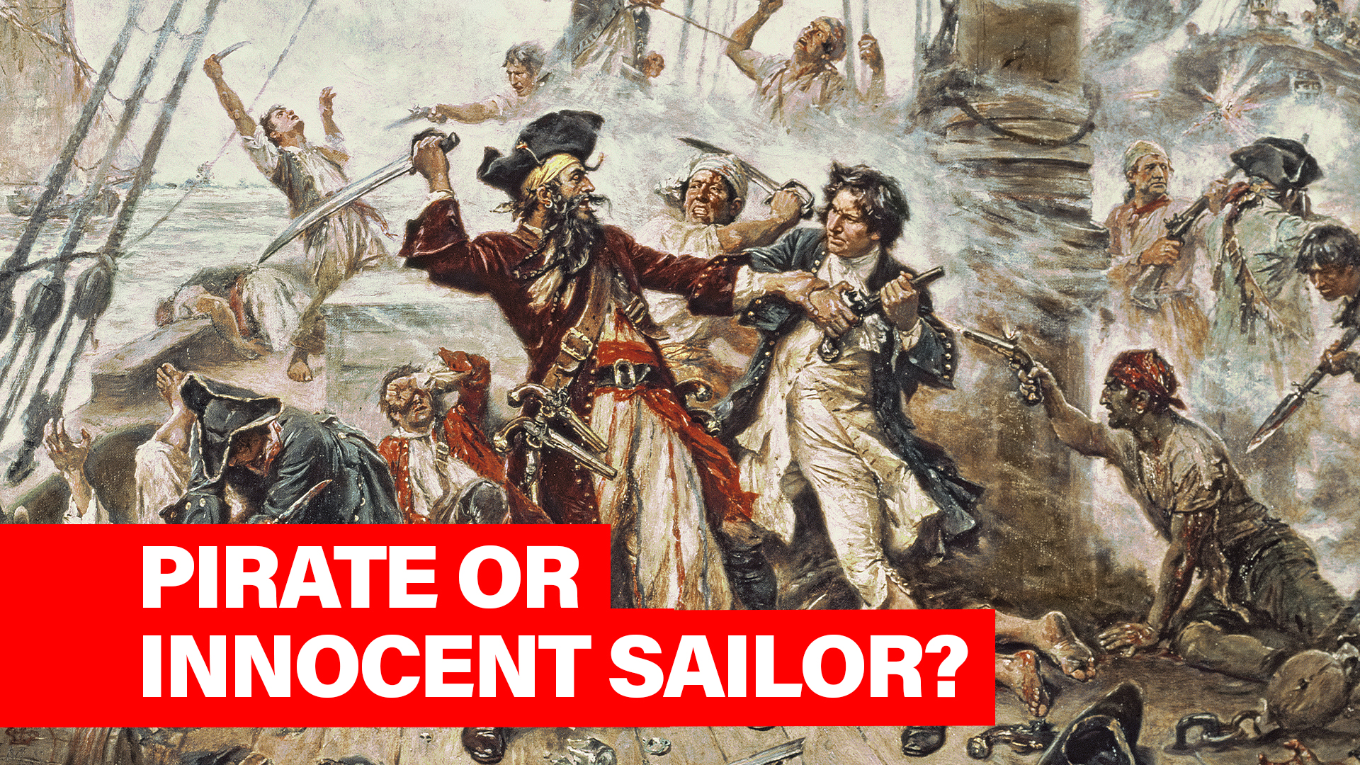 This Week in History: The Capture of the Notorious Blackbeard the Pirate