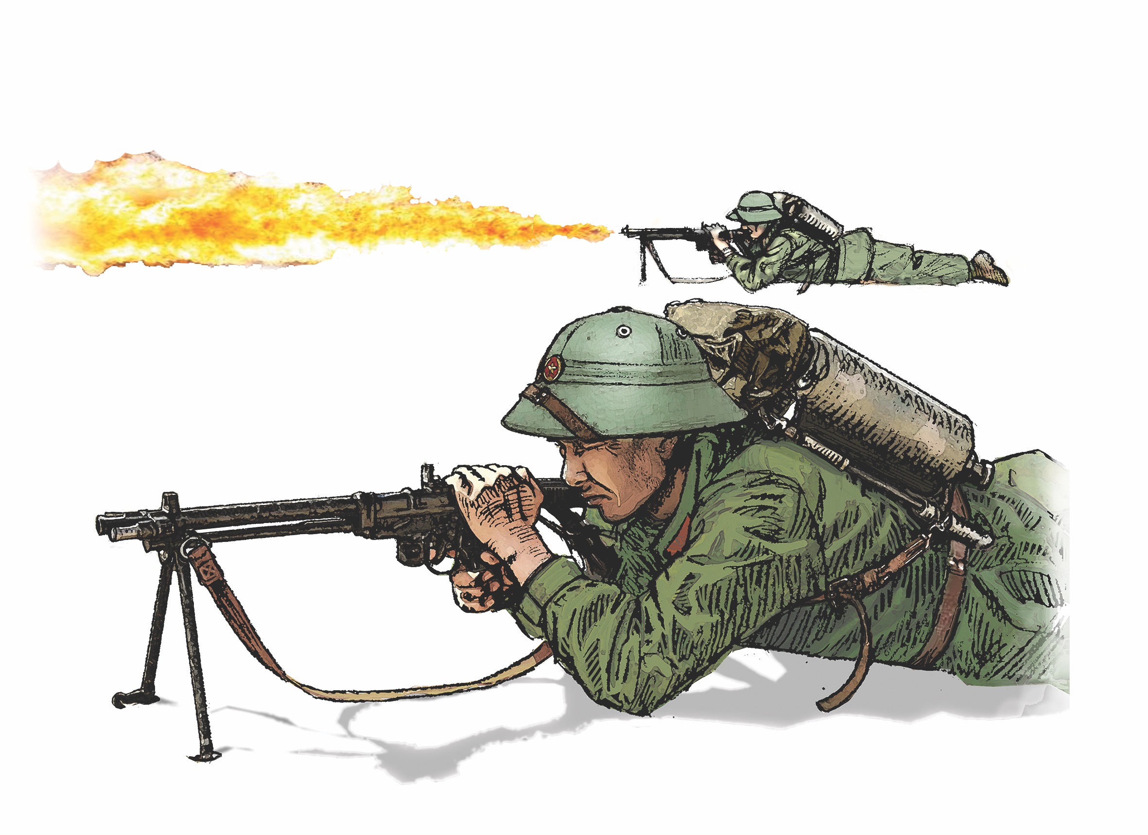 North Vietnam's Type 74 Flamethrower