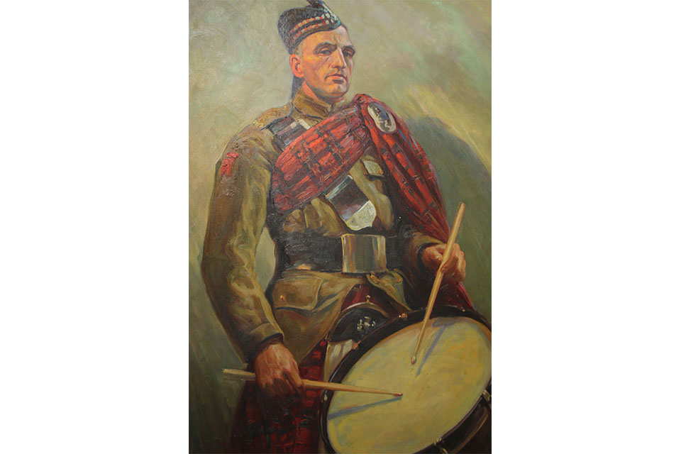 Oil painting by Kansas City artist Daniel MacMorris of Sergeant Ian ...