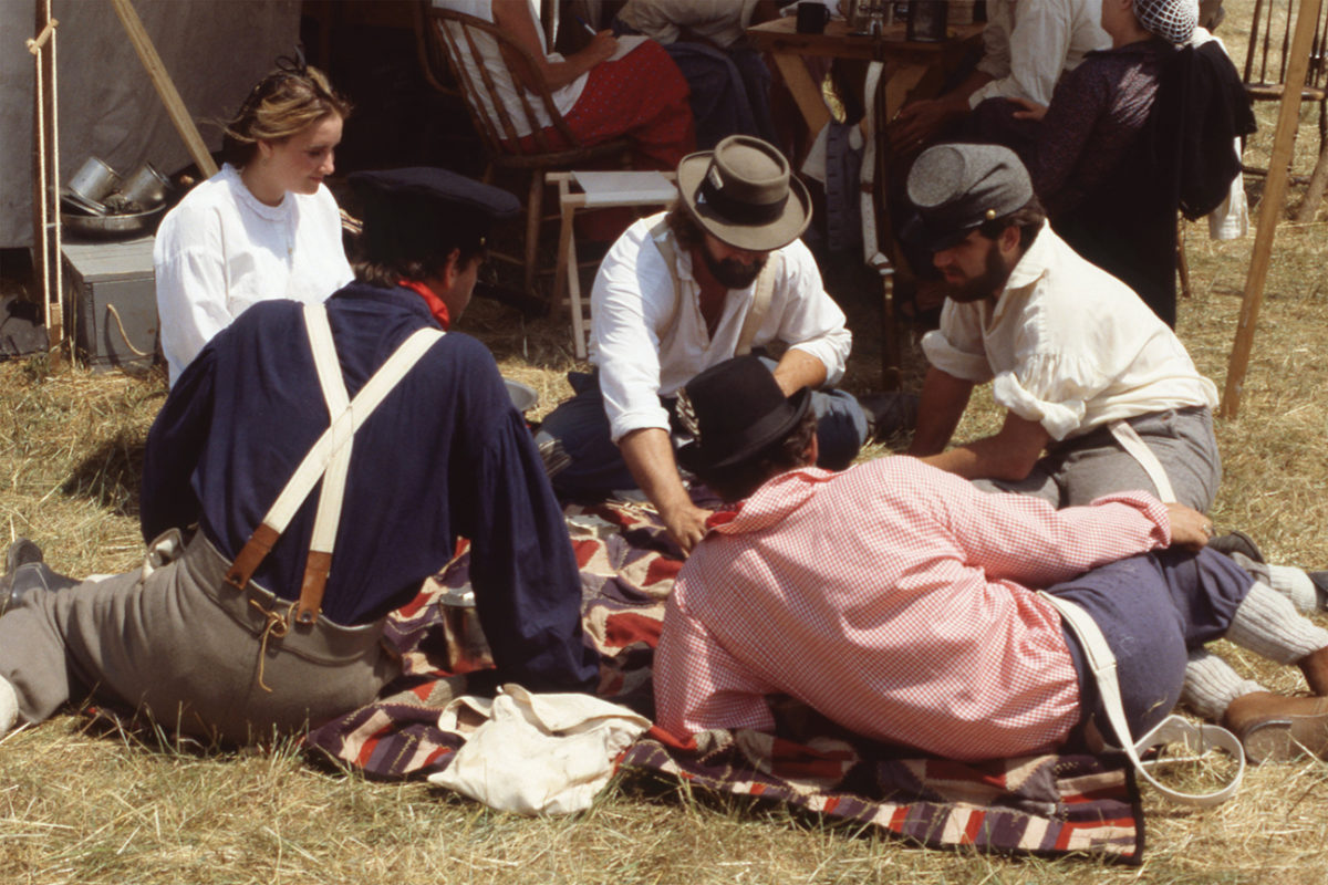 civil-war-125th-anniversary-confederate-troops-relax-enjoy-card-game ...
