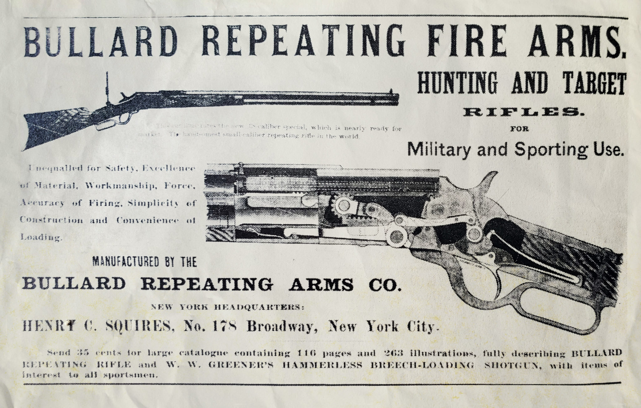 Bullard Rifles Were Popular, But Were Too Expensive and Took Too Long ...
