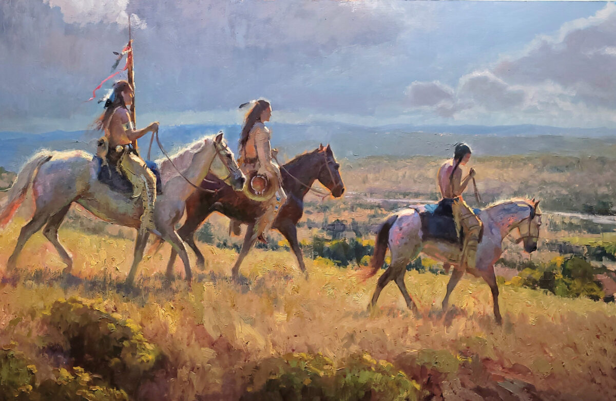 Drawing on His Wyoming Roots, This Artist Preserves the Spirit of the ...