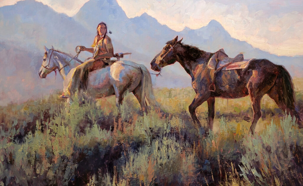 Drawing on His Wyoming Roots, This Artist Preserves the Spirit of the ...