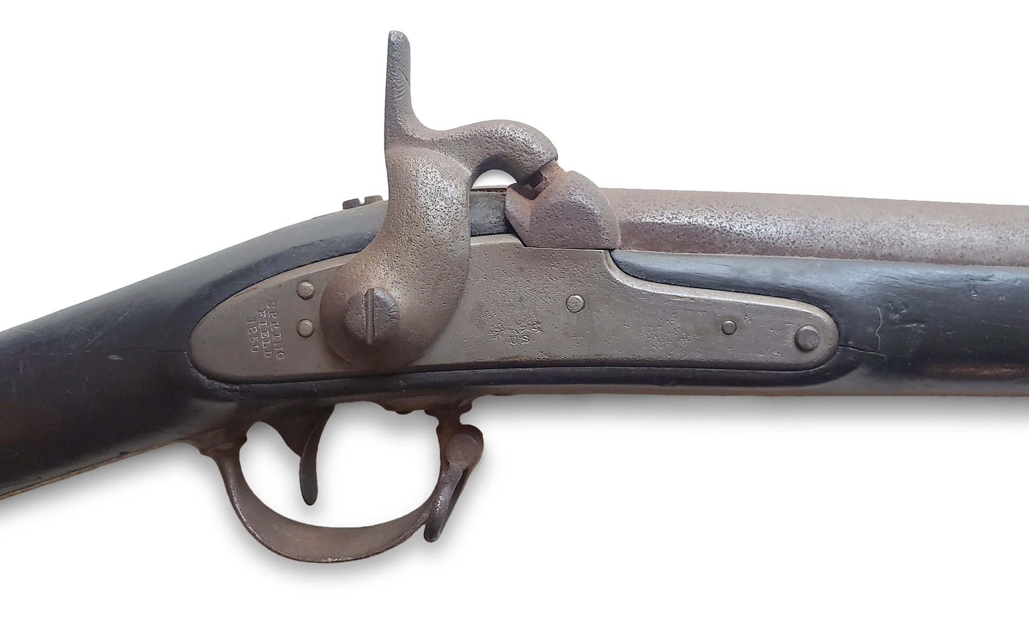 The Springfield Model 1842 Smoothbore Musket Saw Use on Both Sides of ...