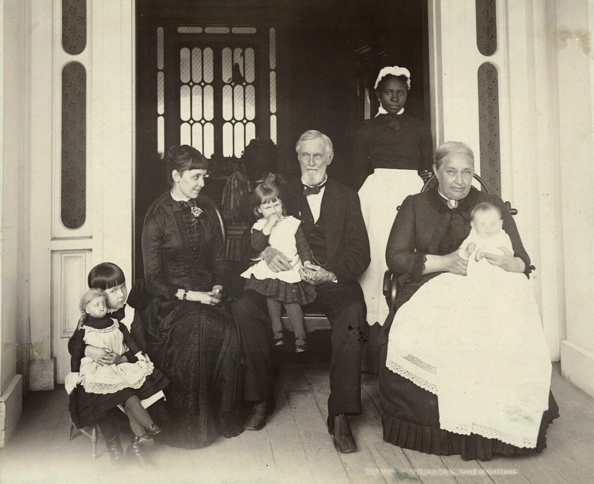 Living with the Enemy: The Jefferson Davis Family and Their Servants