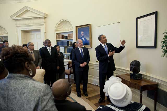 Emancipation Proclamation returns to the White House